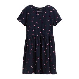 Tom Tailor Kleid M&auml;dchen Gr&ouml;&szlig;e 92/98 marine / hellpink