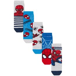 next Socken Jungen Gr&ouml;&szlig;e 19/22 marine / azur / graumeliert / rot