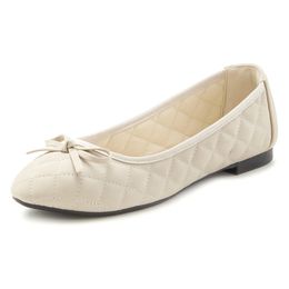 Lascana Ballerina Damen Gr&ouml;&szlig;e 39 beige