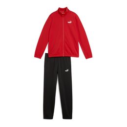 Puma Jogginganzug Jungen Gr&ouml;&szlig;e 176 rot / schwarz / wei&szlig;