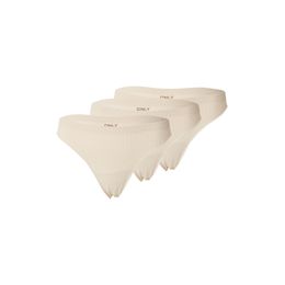 Only Thong 'Vicky' female size XS/S Cream