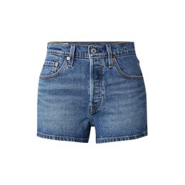 Levi's Levi's Jeans '501 Original Short' Damen Gr&ouml;&szlig;e 29 blue denim / braun / blutrot / wei&szlig;