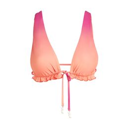 K by KARL LAGERFELD Karl Lagerfeld Bikinitop Damen Gr&ouml;&szlig;e 90 orange / pink