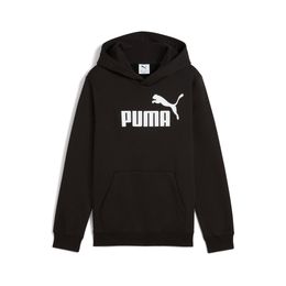 Puma Sweatshirt 'ESS No. 1' Jungen Gr&ouml;&szlig;e 176 schwarz / wei&szlig;