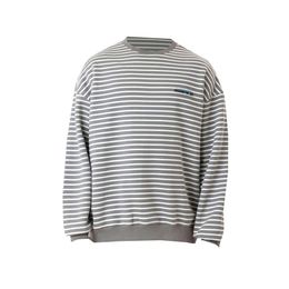 Dandalo Sweatshirt Herren Gr&ouml;&szlig;e M grau / wei&szlig;