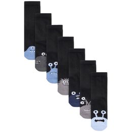 next Socken Jungen Gr&ouml;&szlig;e 23/26 marine / opal / dunkelgrau / schwarz