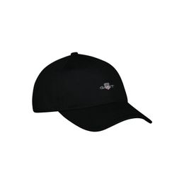 Baseball Cap Gant "Cap SHIELD COTTON TWILL CAP", Damen, schwarz, Obermaterial: 100% Baumwolle CO., Caps