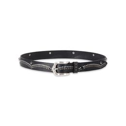 Fausto Colato Gürtel - Gürtel mit Nieten - Gr. 80 - in Schwarz - für Damen