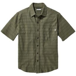 Knowledge Cotton Apparel Herren-Jerseyhemd S Oliv