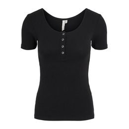 Pieces Shirt 'PCKITTE' female Black size XS