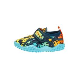 Playshoes Badeschuh Jungen Gr&ouml;&szlig;e 26/27 marine / t&uuml;rkis / gelb / orange