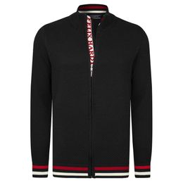 Felix Hardy Knit Cardigan male Black size XL