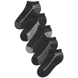 next Socken Jungen Gr&ouml;&szlig;e 31/36 dunkelgrau / graumeliert / schwarz