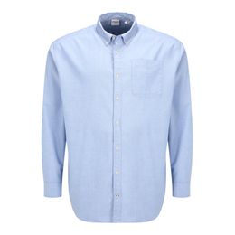 Jack & Jones Plus Jack & Jones Plus Hemd 'Oxford' Herren Größe 8XL hellblau