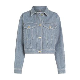 Tommy Hilfiger Jacke Damen Größe XXS blue denim / weiß