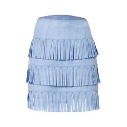 Influencer Skirt female Blue size L