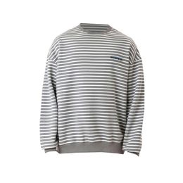 Dandalo Sweatshirt Herren Gr&ouml;&szlig;e M grau / wei&szlig;