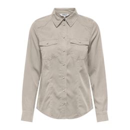 Only Bluse 'ONLALEXA' Damen Größe L silbergrau