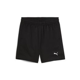 Puma Sportshorts 'TAD ESS' Jungen Gr&ouml;&szlig;e 152 schwarz / wei&szlig;