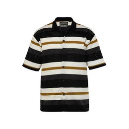 STHUGE Button Up Shirt male Black size 7XL