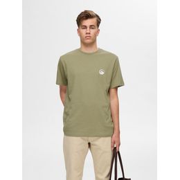 Selected Shirt male Green size L