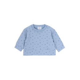 KNOT Sweatshirt 'Eli' Gr&ouml;&szlig;e 80 rauchblau / taubenblau