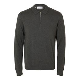 Selected Pullover 'SLHBerg' Herren Gr&ouml;&szlig;e XXL anthrazit