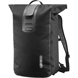 Ortlieb Velocity High Vis 23l Daypack - schwarz - Gr. Einheitsgröße