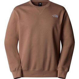 The North Face Essential Relaxed Sweatshirt Herren - braun - Gr. L - Baumwolle/Polyester