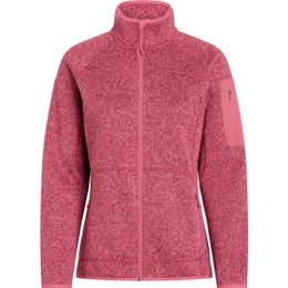 McKINLEY Skeena Strickfleece Damen - rot - Gr. 42 - Polyester