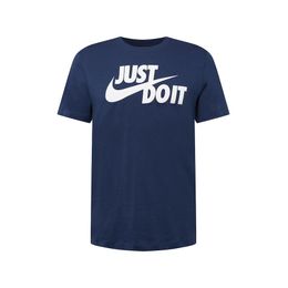 Nike Sportswear Shirt 'Swoosh' male Blue size S