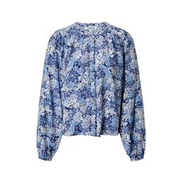EDITED Bluse 'Jamira' Damen Gr&ouml;&szlig;e XS hellblau / dunkelblau / hellgelb / naturwei&szlig;