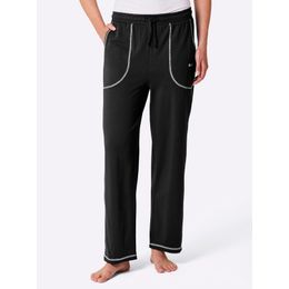 feel good Damen Hose, schwarz, Größe 36/38