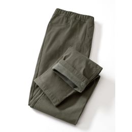 WITT Damen Hose innen angeraut, khaki, Gr&ouml;&szlig;e 27