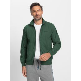 Catamaran Sports Herren Sweatjacke mit Reißverschluss-Taschen, moos, Größe 44/46