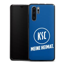 DeinDesign Huawei P30 Pro Handy Silikon H&uuml;lle Case schwarz Handyh&uuml;lle Karlsruher Sc Statement Ksc