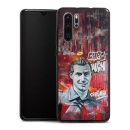 DeinDesign Huawei P30 Pro Handy Silikon H&uuml;lle Case schwarz Handyh&uuml;lle 1. Fc Kaiserslautern 1. Fck Fritz Walter