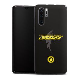 DeinDesign Huawei P30 Pro Handy Silikon H&uuml;lle Case schwarz Handyh&uuml;lle Borussia Dortmund Bvb Marco Reus