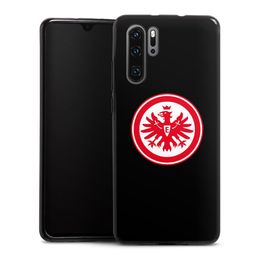 DeinDesign Huawei P30 Pro Handy Silikon H&uuml;lle Case schwarz Handyh&uuml;lle Sge Eintracht Frankfurt Eagle