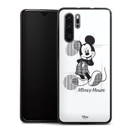 DeinDesign Huawei P30 Pro Handy Silikon Hülle Case schwarz Handyhülle Disney Official Licensed Product Mickey Mouse
