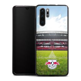 DeinDesign Huawei P30 Pro Handy Silikon H&uuml;lle Case schwarz Handyh&uuml;lle Stadium Rb Leipzig Official Licensed Product