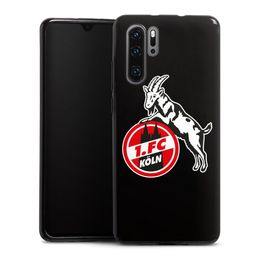 DeinDesign Huawei P30 Pro Handy Silikon H&uuml;lle Case schwarz Handyh&uuml;lle Transparent Logo 1. Fc K&ouml;ln