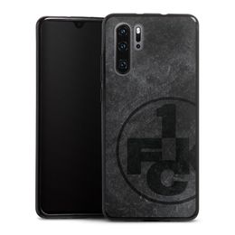 DeinDesign Huawei P30 Pro Handy Silikon H&uuml;lle Case schwarz Handyh&uuml;lle Concrete 1. Fc Kaiserslautern 1. Fck