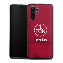 DeinDesign Huawei P30 Pro Handy Silikon H&uuml;lle Case schwarz Handyh&uuml;lle Official Licensed Product 1. Fc N&uuml;rnberg Bundesliga