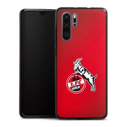 DeinDesign Huawei P30 Pro Handy Silikon H&uuml;lle Case schwarz Handyh&uuml;lle 1. Fc K&ouml;ln Effzeh Official Licensed Product