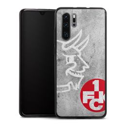 DeinDesign Huawei P30 Pro Handy Silikon H&uuml;lle Case schwarz Handyh&uuml;lle 1. Fck Devil 1. Fc Kaiserslautern
