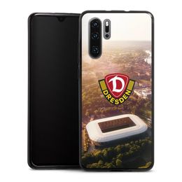 DeinDesign Huawei P30 Pro Handy Silikon H&uuml;lle Case schwarz Handyh&uuml;lle Sgd Sg Dynamo Dresden Stadium