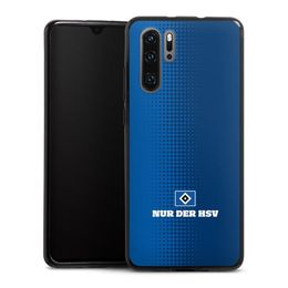 DeinDesign Huawei P30 Pro Handy Silikon H&uuml;lle Case schwarz Handyh&uuml;lle Hsv Logo Official Licensed Product