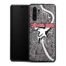 DeinDesign Huawei P30 Pro Handy Silikon H&uuml;lle Case schwarz Handyh&uuml;lle K&ouml;lner Haie Ice Hockey Official Licensed Product