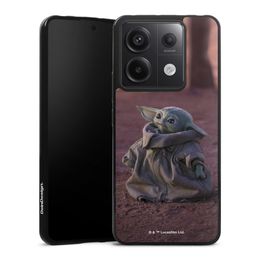 DeinDesign Xiaomi Redmi Note 13 Pro 5G Handy Silikon H&uuml;lle Case schwarz Handyh&uuml;lle The Child Star Wars Baby Yoda